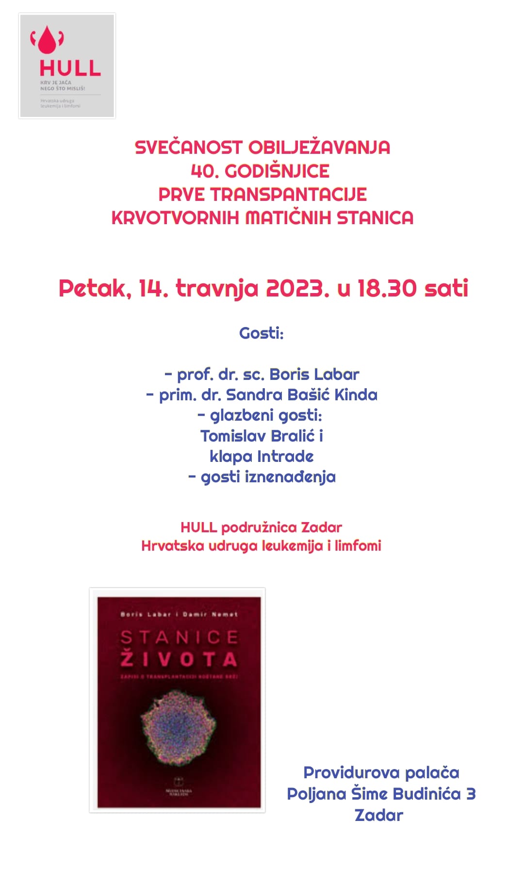 Prije 40 godina u Hrvatskoj su prvi put transplatirane krvotvorne ...