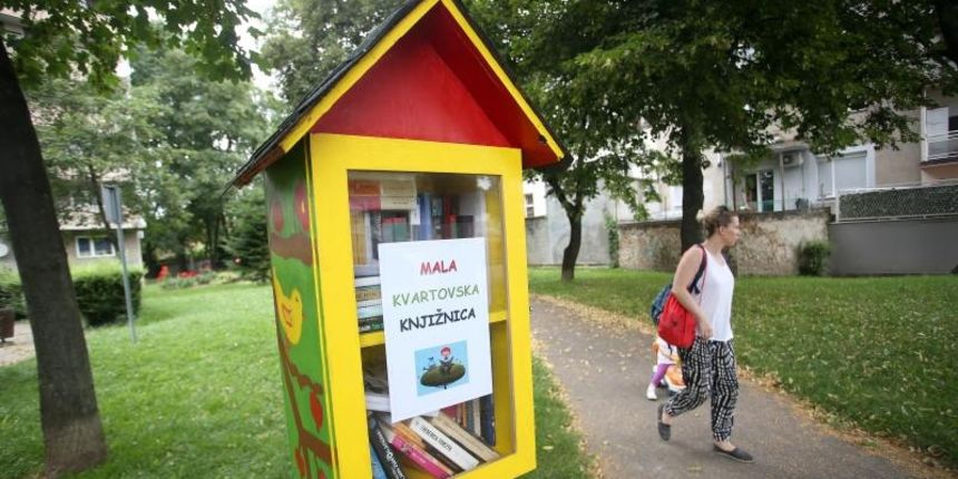 U zagrebačkom parku otvorena Mala kvartovska knjižnica - eZadar.hr