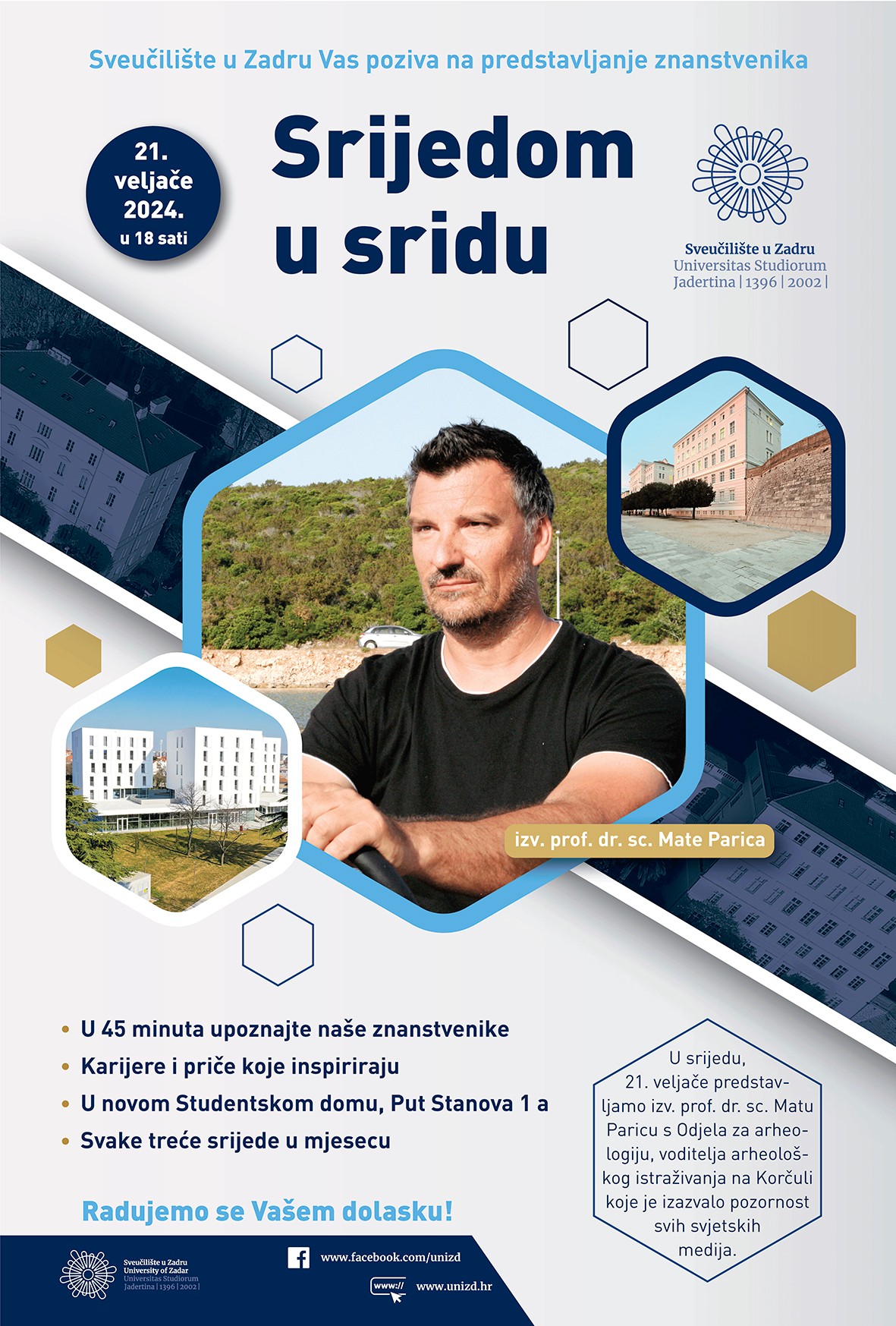 Izv. prof. dr. sc. Mate Parica gostuje u "Srijedom u sridu" - eZadar.hr