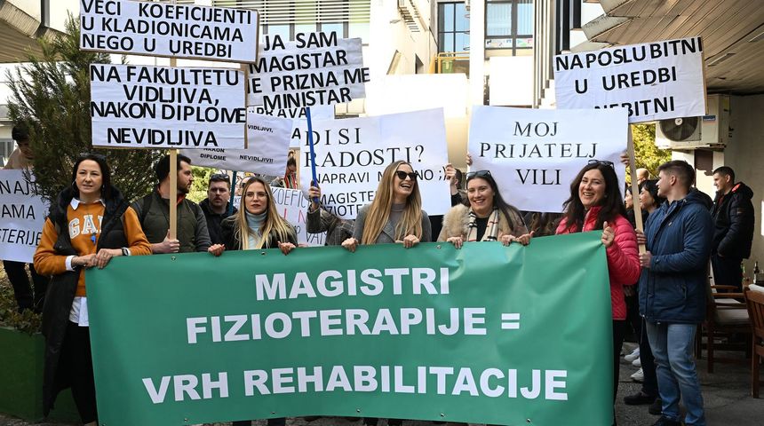 Magistri fizioterapije traže priznavanje statusa u Uredbi o ...