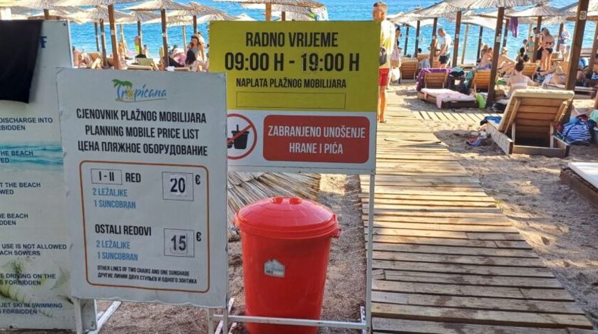 Evo koliko treba izdvojiti za jedan dan na popularnoj plaži u Crnoj ...