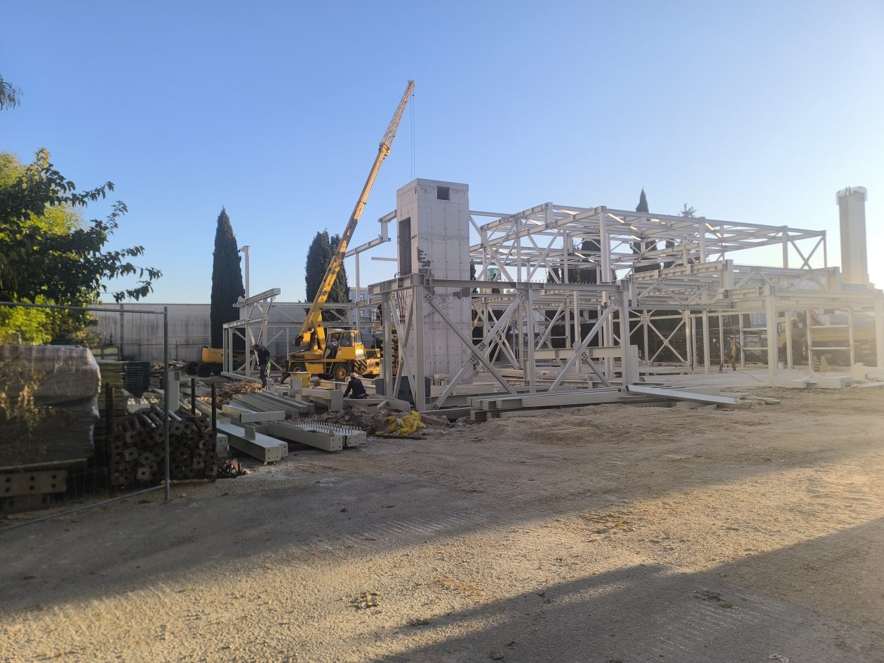 Novi vrtić u mjesnom odboru Jazine II pri završetku s radovima ...