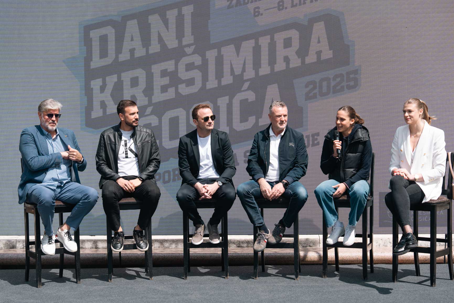 Luka Modrić, Donna Vekić, Samanta Fabris, Dino Rađa i Marko Bijač ...