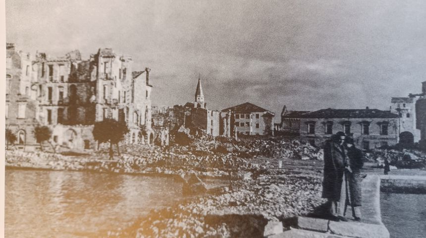 Zadar kakav je bio nekad: brodarski gat 1945. godine - eZadar.hr